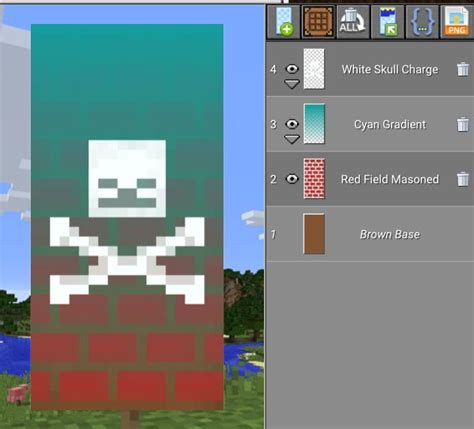 How To Make Flaming Skull Banner In Minecraft Artofit