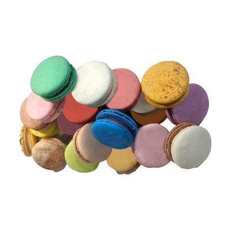 French Macarons Box Of 24 Assorted Flavors Macaron Distributors