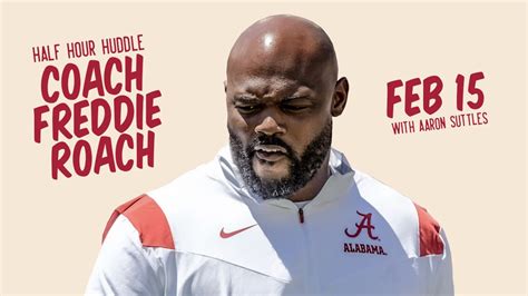 Half Hour Huddle With Coach Freddie Roach Yea Alabama
