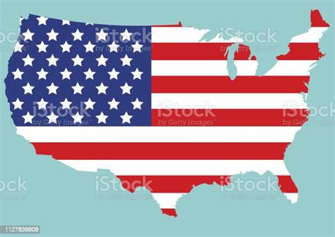 United States Of America Map Stock Illustration Download Image Now