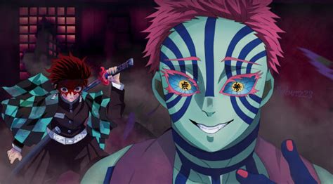 Akaza X Tanjiro Kamado Demon Slayer Kimetsu No Yaiba Wallpaper HD Anime K Wallpapers Images