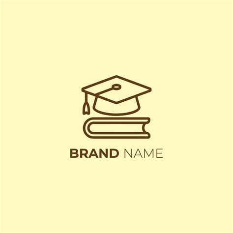 Education Logo With Graduation Cap And Book 66630880 Vector Art At Vecteezy
