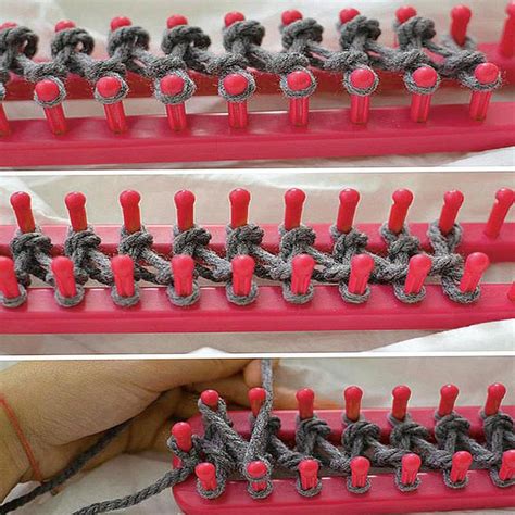 Diy Hat Weaving Loom Knitting Knitter Kit Plastic Vicedeal