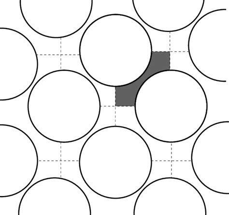 The Geometry Of The Pore Network We Use The Shaded Area Constitutes A