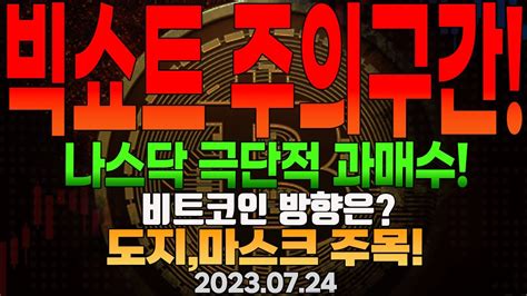비트코인 빅쇼트 주의 나스닥 너무 올랐다 도지 마스크네트워크 주목 이번주 Fomc 마지막 금리인상 Pce중요 N자 파동으로 갑니다 이더리움 리플 쎄타토큰