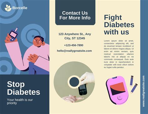 Diabetes Pamphlets Brochures
