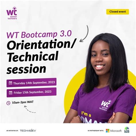 Tech4dev On Linkedin Womentechstersbootcamp Wtbootcamp