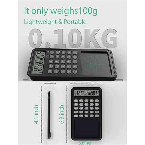 12 Digit Lcd Display Desk Calculatormute Portable Grandado