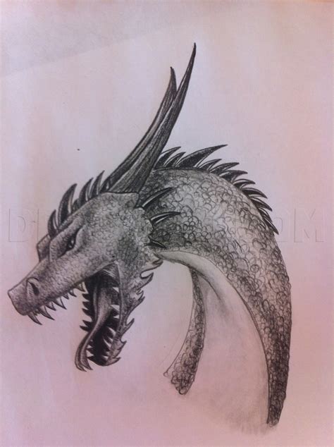 How To Draw A Dinosaur Dragon