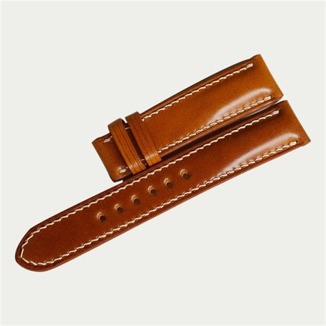 Customized Shell Cordovan Watch Strap Hanleather