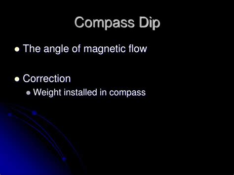Ppt Magnetic Compass Powerpoint Presentation Id1237250
