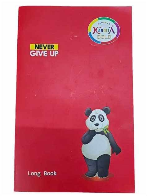 Perfect Bound Nandita Gold Red Long Exercise Note Books At ₹ 48 Piece In Kolkata