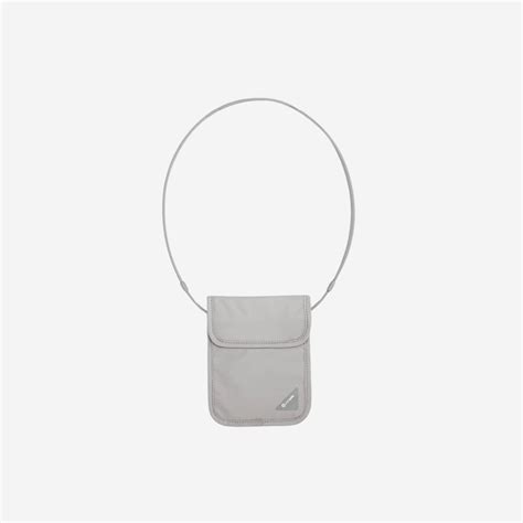 팩세이프 커버세이프 X75 Rfid 블로킹 시큐리티 넥 파우치 그레이 Pacsafe Kream