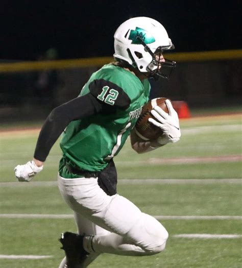 High School Football Dru Deshields Greg Rockwell Nick Wilson And Steven Marra Of West Branch