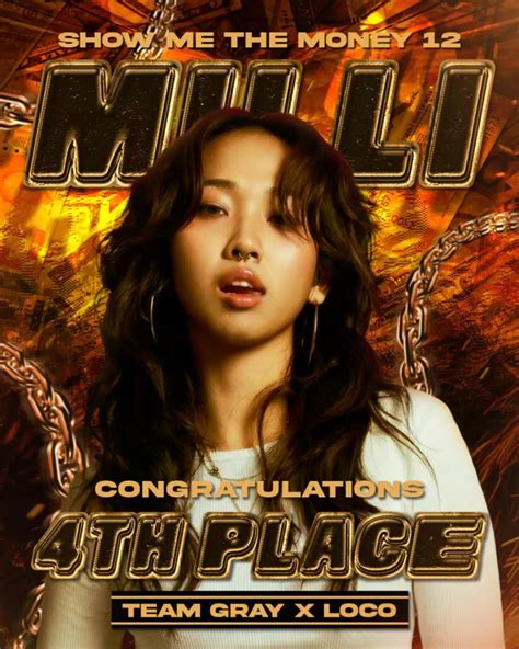 泰国女rapper Milli惊艳韩国！斩获知名说唱比赛第四创历史 泰国头条新闻