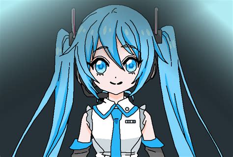 Pixilart Hatsune Miku Base By Lametuberyt
