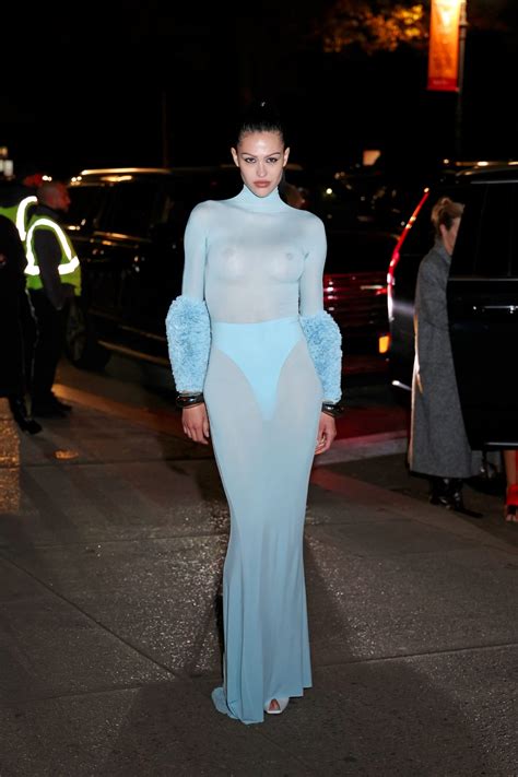 Amelia Hamlin Sheer Outfit Cfda Boobs Nipples Hot Celebs Home