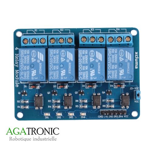 Relais Module 4 Canaux 4 Voies 5v Pour Arduino Pic Arm Dsp Avr