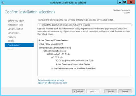 installazione e configurazione di un domain controller in windows