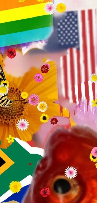 Vibrant Multicultural Mobile Wallpaper Free Download