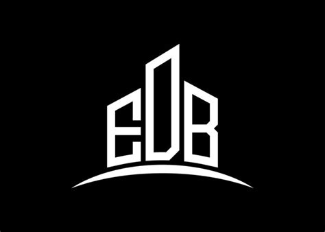 Premium Vector Letter Edb Building Vector Monogram Logo Design