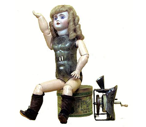 Whizzpast Tech Of The Past Thomas Edisons Creepy Talking Doll