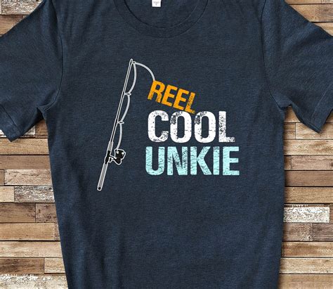 Reel Cool Unkie Shirt Tshirt Uncle T From Niece Nephew Birthday Christmas Fathers Day Ts