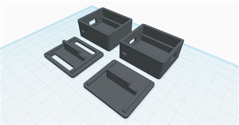 Esp8622 D1 Mini Case By Dereck Radford Download Free Stl Model