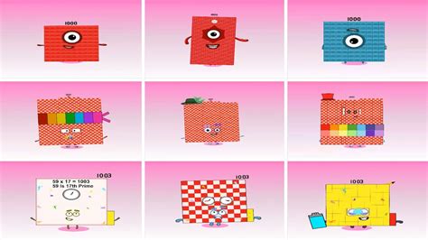 Wow Its Numberblocks 1000 1001 And 1002 Best Sprunki Compilation