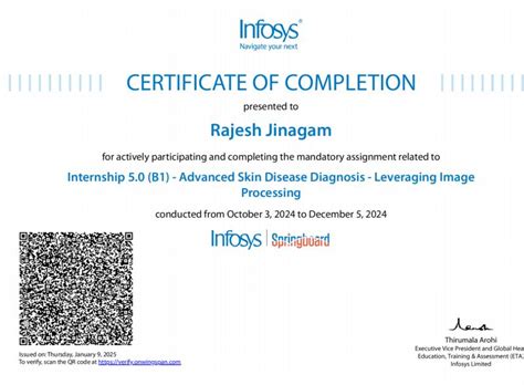 Infosysspringboard Internshipexperience Skindiseasedetection Imageprocessing