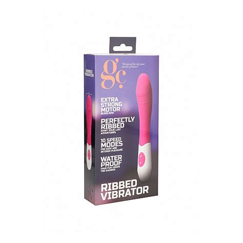 Gc Ribbed Vibrator Pink
