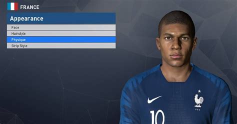 Pes Modif Pes 2017 Mbappe Face By Shenawy