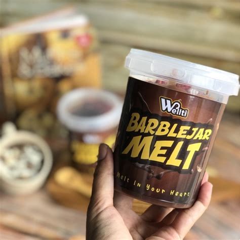 Wellti Barblejar Melt Original Chocojar 7 Bahan Coklat Halal Sedap