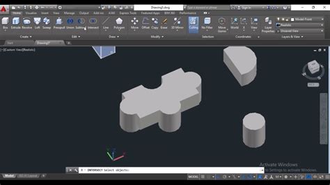 Autocad Tutorials For Beginnershow To Perform Boolean Operations In Autocadlearn It Design