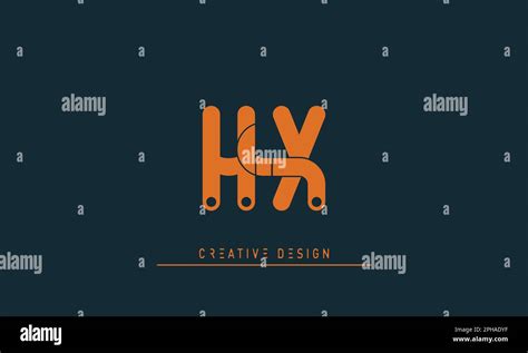 Alphabet Letters Initials Monogram Logo Hx Xh Stock Vector Image And Art Alamy