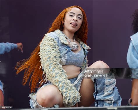 Ice Spice Performs During The 2023 Governors Ball Music Festival At