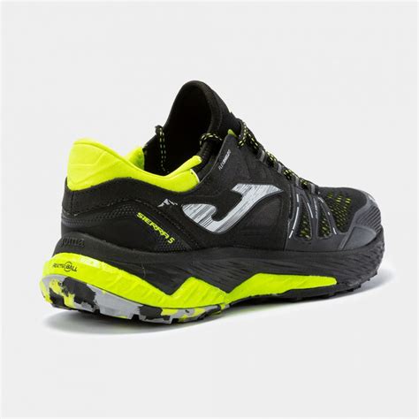 Кроссовки для трейла JOMA TK.SIERRA MEN 2201 BLACK GREEN FLUOR в ...