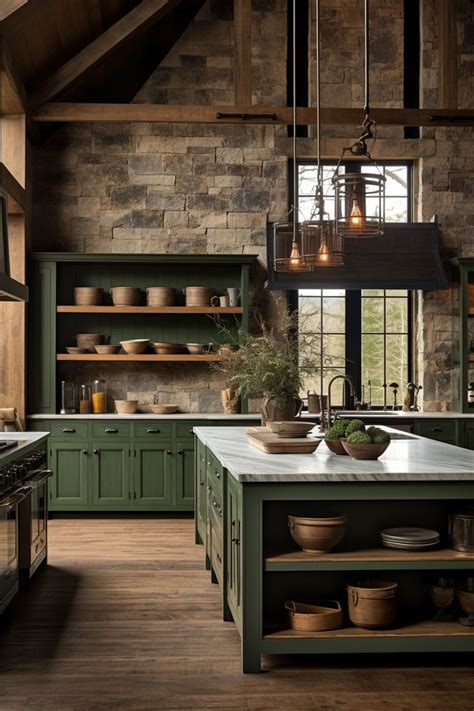 Beautiful Modern Rustic Kitchen Ideas Rustic Kitchen Cabinets Rustic