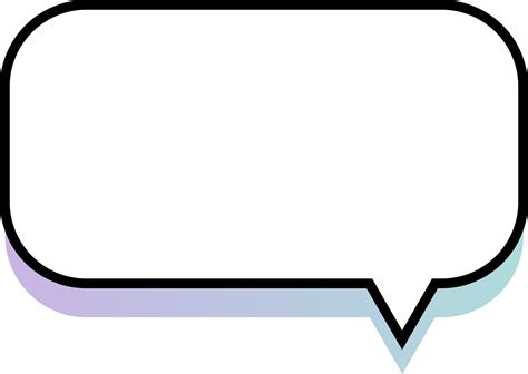 White Speech Bubble Quotes Box Text Box Frame Talk Chat Box