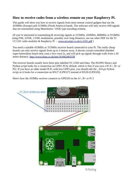 Remote 433 Receivers