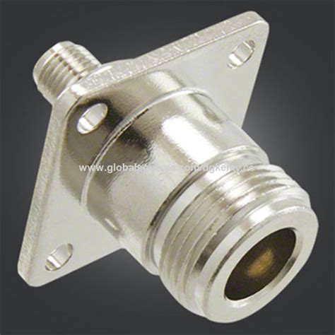 N To Sma Adapter N Jack To Sma Female Jack With 4 Holes Flange Panel