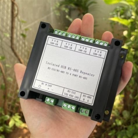 Jual Rs485 Isolated Rs485 Splitter Hub Input 1 Ch Output 4 Ch With Psu Shopee Indonesia