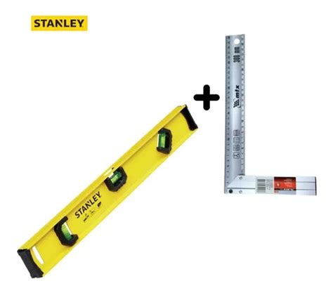 Nível Bolha Stanley Aluminio45cm Esquadro Mtx Alumínio 12 Parcelamento Sem Juros