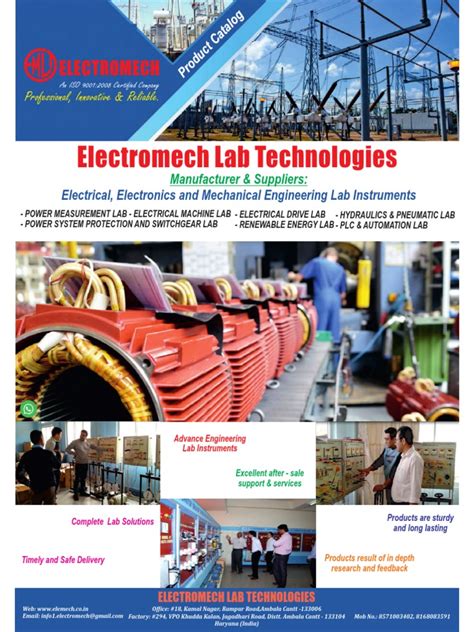 Electromech Lab Technologies Pdf