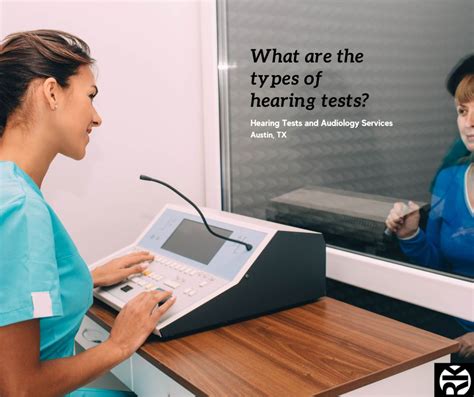 What Are The Types Of Hearing Tests Rk Audiology
