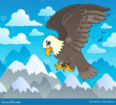 Image With Eagle Theme 1 Stock Vector Illustration Of Outdoor 27941644