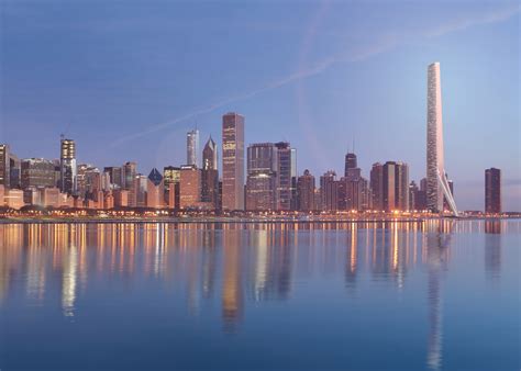 Gensler Conceives Tower For Site Of Ill Fated Chicago Spire