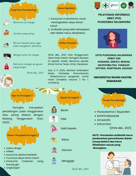 Leaflet Faringitis Revisi Pdf