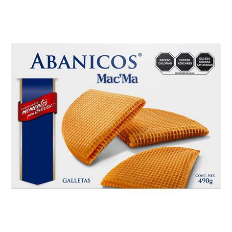 Galletas Macma Abanicos 490 G A Precio De Socio Sams Club En Línea