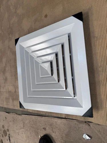 600 Mm Aluminium Square Diffuser For Commercial At ₹ 1000piece In